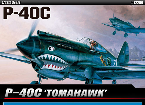 Academy 12280 P-40C Tomahawk
