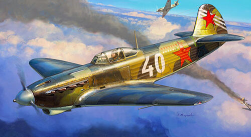Zvezda 4837 Soviet Fighter Yak-7B (Late)