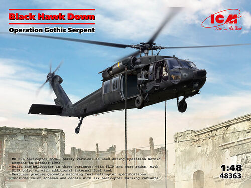 ICM 48363 Black Hawk Down Operation Gothic Serpent