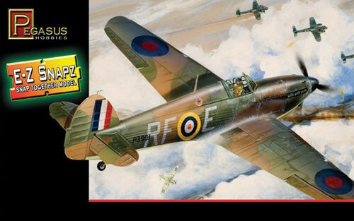 Pegasus 8411 Hawker Hurricane Mk.I (Snap Together Model)