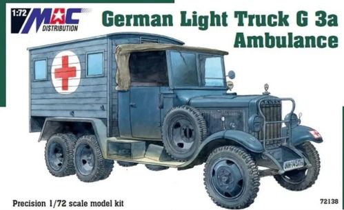 MAC 72138 German Light Truck G 3a Ambulance