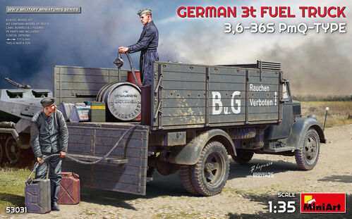 MiniArt 53031 German 3t Fuel Truck 3,6-36S PmQ-Type