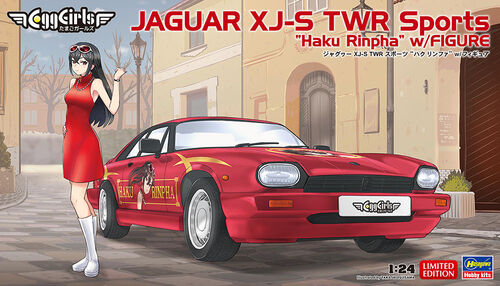 Hasegawa SP622 Jaguar XJ-S TWR Sports "Haku Rinpha" with Figure
