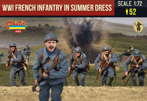 Strelets-R M134 French WWI Infantry in Summer Dress
