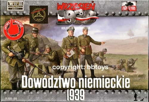 First to Fight PL018 Dowództwo Niemieckie 1939