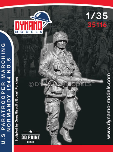 Dynamo-Models 35116 US Paratrooper ‘’Radio’’ Marching (Normandy 1944) No.5