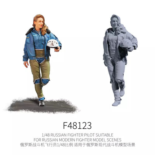 Galaxy-Model F48123 Russian Fighter Pilot #6