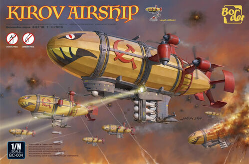 Border Model BC004 Kirov Airship (Paints and Cement Free)