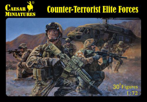 Caesar Miniatures H082 Counter-Terrorist Elite Forces