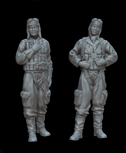 White Stork Miniatures F48001 Japan Pilots