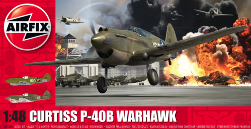 Airfix 05130A Curtiss P-40B Warhawk