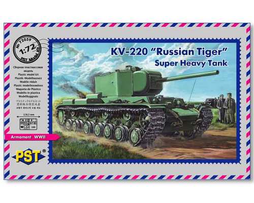 PST 72059 Sowiecki super ciężki czołg KW-220