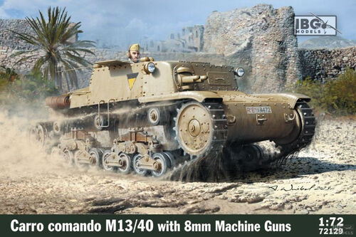 IBG 72129 Carro Comando M13/40 with 8 mm Machine Guns
