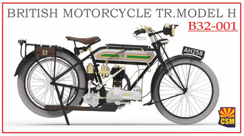 Copper State Models B32-001 British Motorcycle Tr.Model H