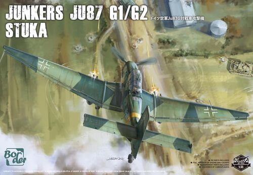 Border Model BF002 Junkers Ju87 G1/G2 Stuka