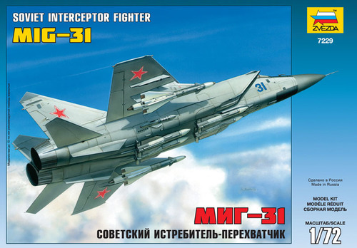 Zvezda 7229 MiG-31