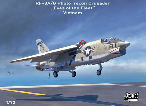 Sword 72154 RF-8 A/G Photo-Recon Crusader "Eyes of the Fleet" Vietnam