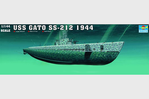 Trumpeter 05906 USS Gato SS-212 Submarine 1944