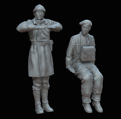 White Stork Miniatures F72094 Polish Tankers 1939