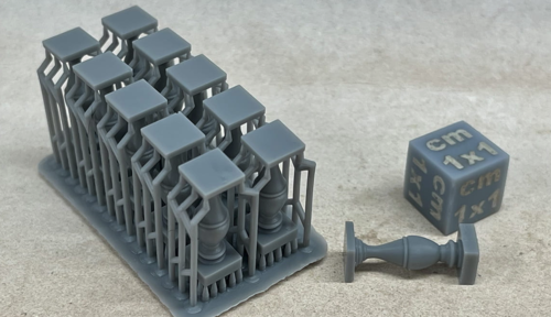 EMP3D 72141002 Tralki balustradowe - typ 2 - 10 sztuk