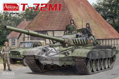 Amusing Hobby 35A038 T-72M1 with Full Interior