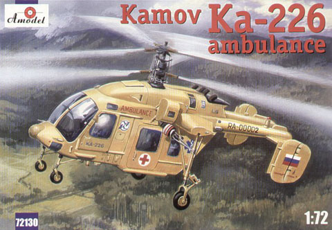 A-Model 72130 Kamov Ka-226 Russian Ambulance helicopter
