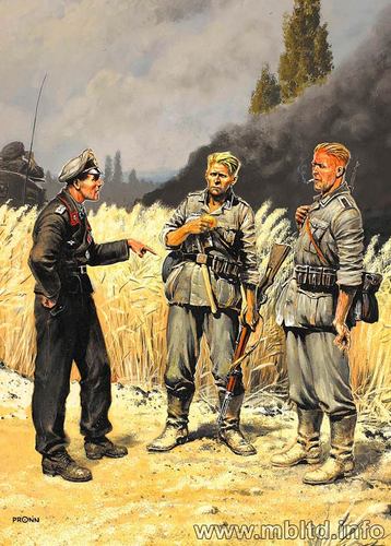 Master Box 3510 German Military Men (1939-1942)