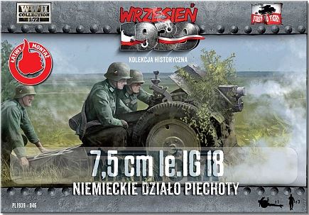 First to Fight PL046 7,5cm le IG 18 Niemieckie Działo Piechoty