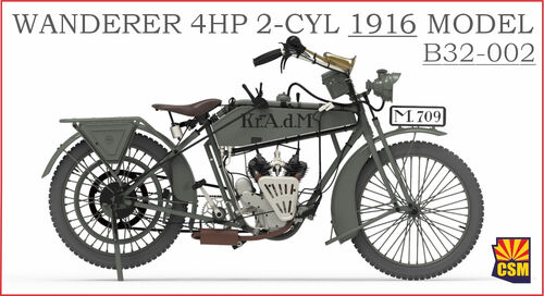 Copper State Models B32-002 Wanderer 4HP 2-Cylinders 1916 Model