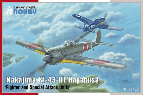 Special Hobby 72488 Nakajima Ki-43-III Hayabusa 'Fighter And Special Attack Units'