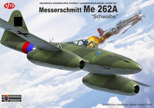 Kovozavody Prostejov CL72016 Messerschmitt Me 262A 'Schwalbe'