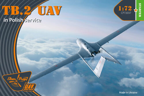 Clear Prop Models 72037 TB.2 UAV - in Polish Service
