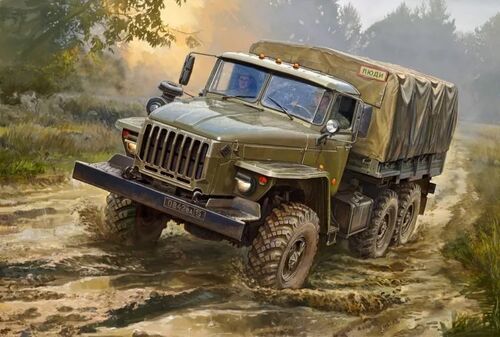 Zvezda 5050 Ural-4320 Russian Army Truck