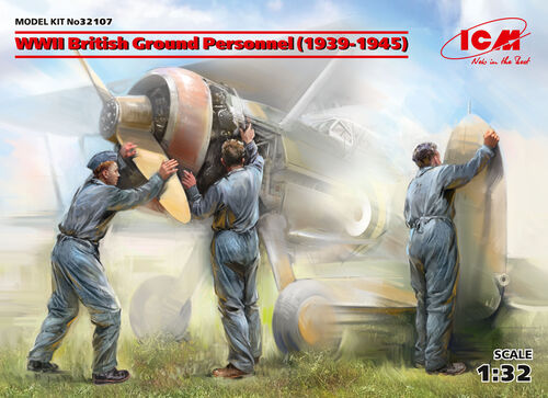 ICM 32107 WWII British Ground Personnel (1939-1945)