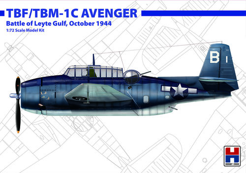 Hobby 2000 72010 TBF/TBM-1C Avenger Battle of Leyte Gulf, October 1944