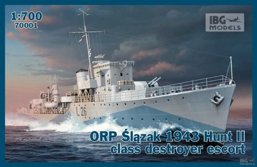 IBG 70001 ORP Ślązak 1943 Hunt II class destroyer escort