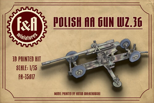 F&A Miniatures 35017 Polish AA Gun WZ.36
