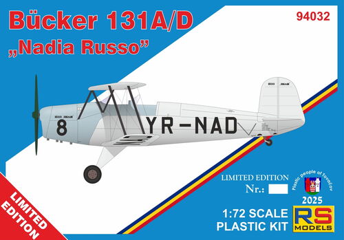 RS Models 94032 Bücker 131D "Nadia Russo"