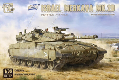 Border Model BT037 Israel Merkava Mk.2D With Full Interior And Workable Tracks