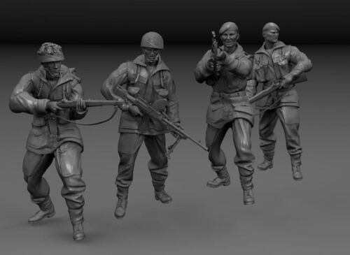Peddinghaus-Decals 72F056 British WWII Paratroopers - Arnhem 1944 (4 Figures)