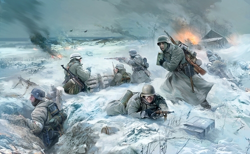 Zvezda 3627 German Infantry (Eastern Front 1941/1942)