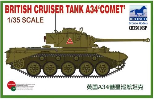 Bronco CB35010SP British Cruiser Tank A34 ‘COMET’(Special Edition)