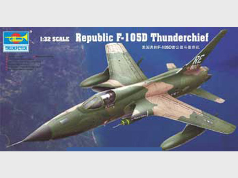 Trumpeter 02201 Republic F-105D Thunderchief