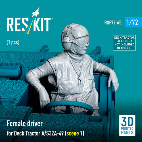 RES/KIT F72-0065 Female Driver For Deck Tractor A/S32A-49 (Scene 1) (1pc) (3D Printed)