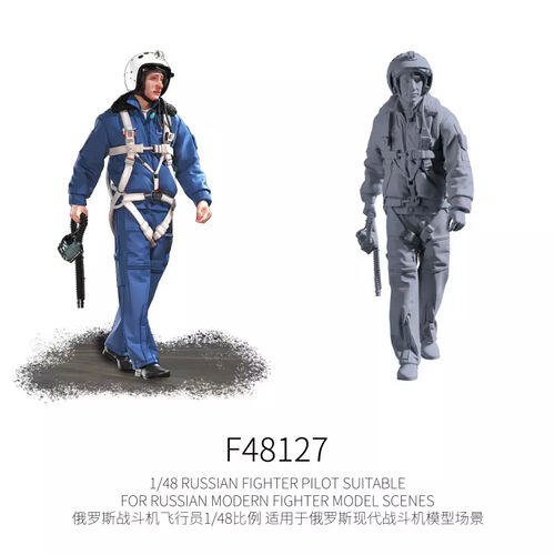 Galaxy-Model F48127 Russian Fighter Pilot #10