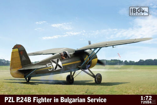 IBG 72554 PZL P.24 B Polish Fighter in Bulgarian Service