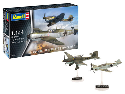 Revell 03770 Messerschmitt Bf 109E & Junkers Ju87B