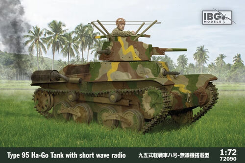 IBG 72090 Type 95 Ha-Go Japanse Tank With Short Wave Radio
