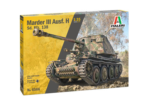 Italeri 6566 Marder III Ausf. H Sd. Kfz. 138