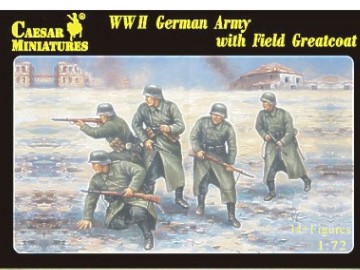 Caesar Miniatures H069 German IIWW Army with Field Greatcoat